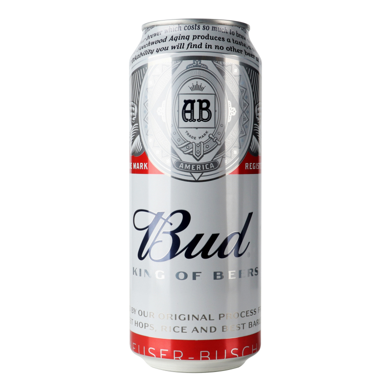 Пиво Bud светлое ж/б(5014379007404): купить в интернет магазинах ...