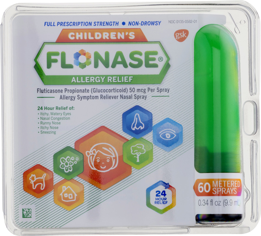 Children's Flonase Allergy Relief 60 Metered Sprays Flonase ...