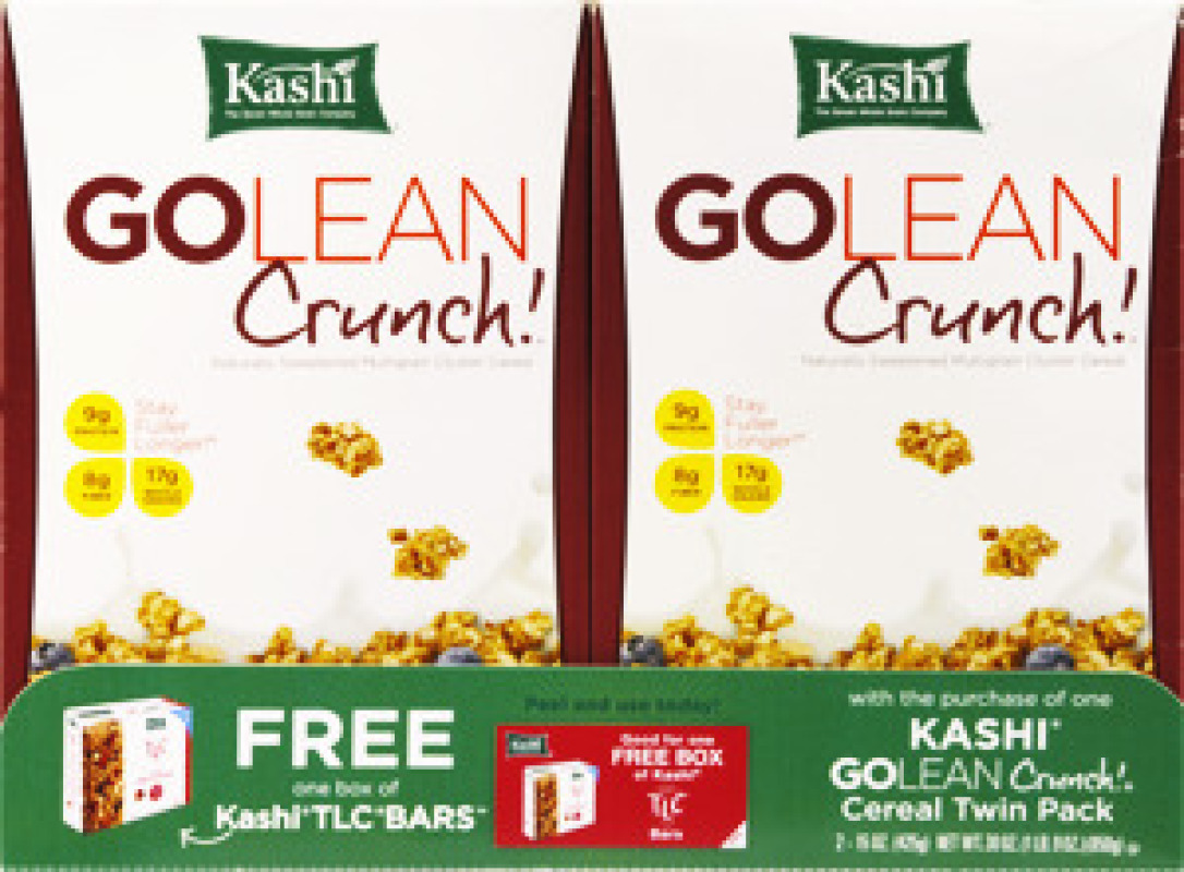 Kashi Go Lean Crunch Multigrain Twin Pack Cereal - 2 CT Kashi ...
