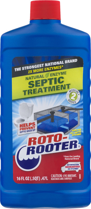 Roto-Rooter Natural Enzyme Septic Treatment Roto-Rooter(799228011386 ...