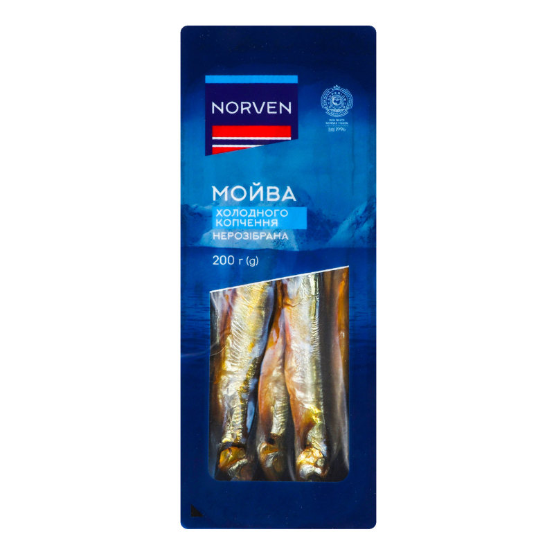 Мойва неразобранная Norven х/к лоток 200г Norven(4820224238548): купить в интернет магазинах ...