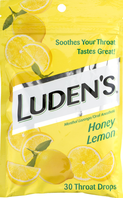Luden's Throat Drops Honey Lemon - 30 CT Luden's(814832010416 ...