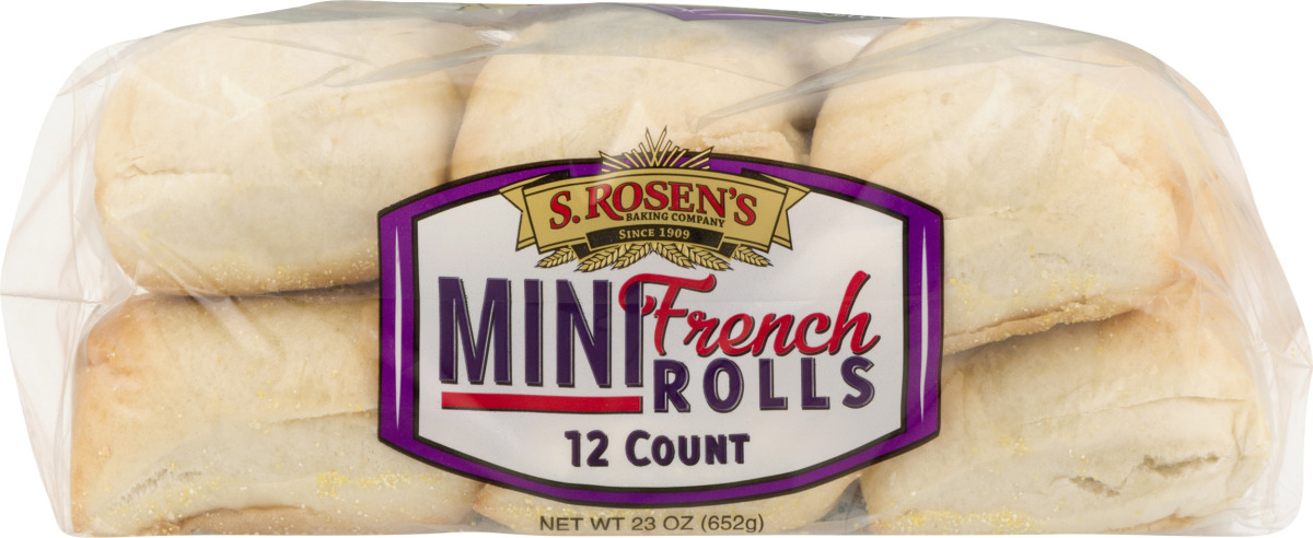 S. Rosen's Mini French Rolls - 12 CT S. Rosen's(73711310256): customers ...
