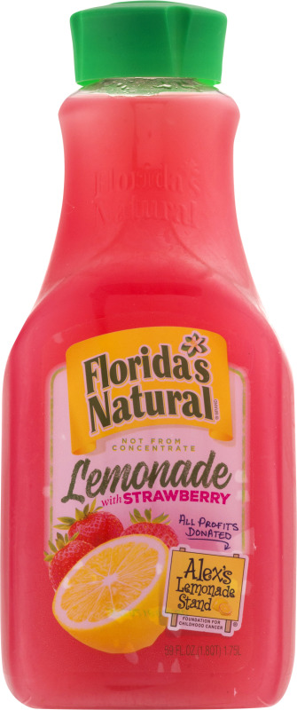 Florida's Natural Lemonade With Strawberry Florida's Natural ...