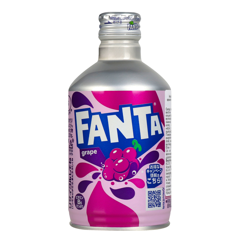 Напій Fanta зі смаком винограду сил/газ з/б(4902102038720): купить в ...