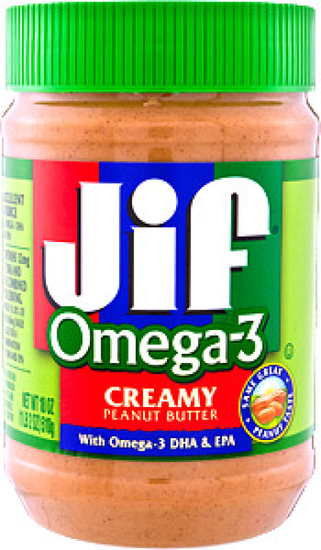 Jif Omega-3 Creamy Peanut Butter Jif(51500242100): customers reviews ...