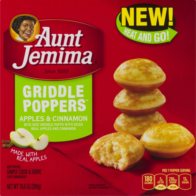 Aunt Jemima Griddle Poppers Apples & Cinnamon Aunt Jemima(19600055402 ...