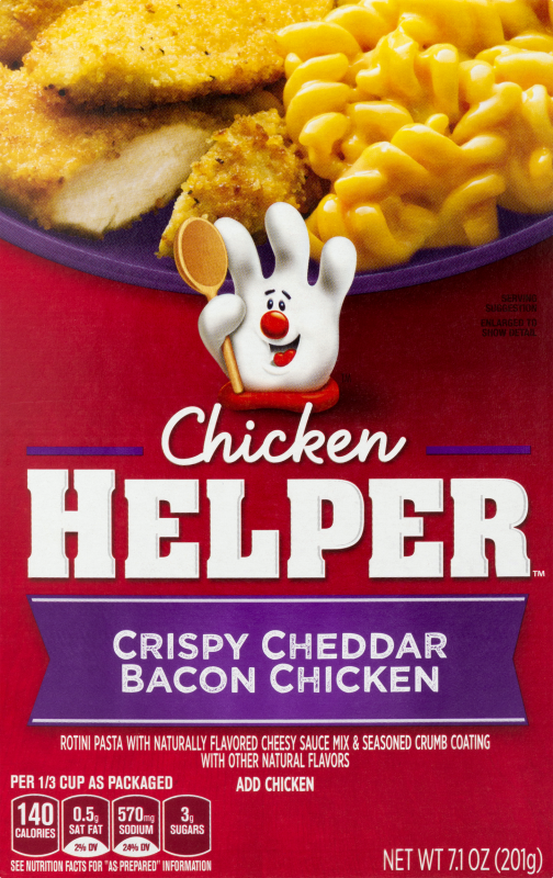 Chicken Helper Crispy Cheddar Bacon Chicken Chicken Helper(16000437081 ...