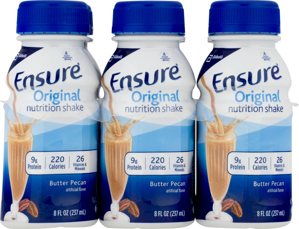 Ensure Original Nutrition Shake Butter Pecan - 6 CT Ensure(70074517858 ...