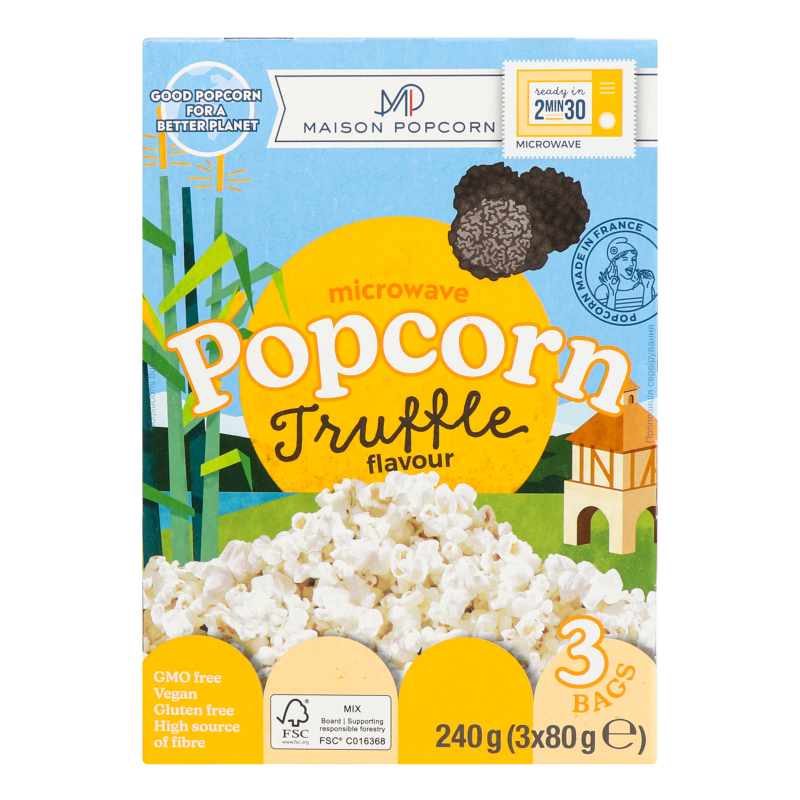 Попкорн Maison Popcorn зі смаком трюфеля(3577060000020): купить в ...