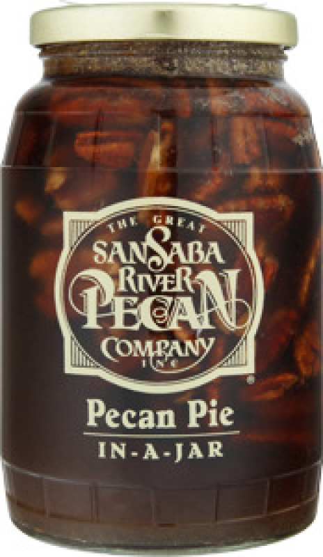 The Great San Saba River Pecan Company Pecan Pie In-A-Jar The Great San ...