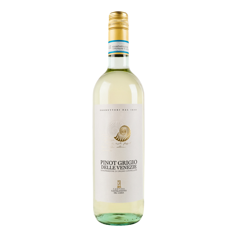Вино 0.75л 12% біле сухе Pinot Grigio Delle Venezie Castelnuovo пл ...