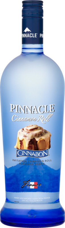 Pinnacle Cinnamon Roll Cinnabon Flavored Vodka Pinnacle(80686931867 ...