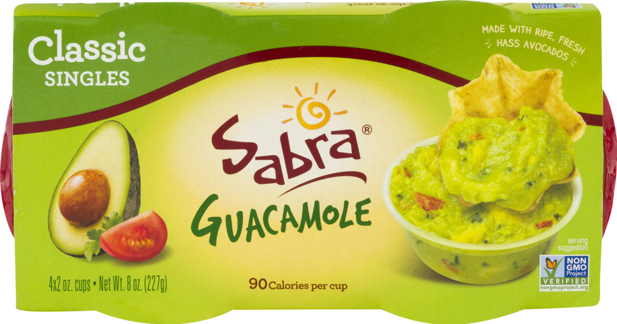 Sabra Guacamole Singles Classic - 4 CT Sabra(40822342681): customers ...