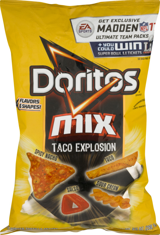 Doritos Tortilla Chips Mix Taco Explosion Doritos(28400589185 ...