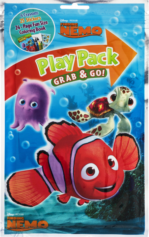 Play Pack Grab & Go! Disney Pixar Finding Nemo Play Pack Grab & Go ...