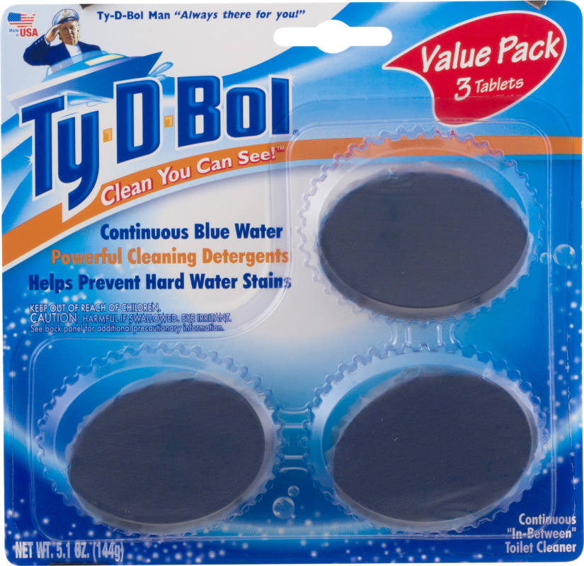 Ty-D-Bol Toilet Cleaner Tablets - 3 CT Ty-D-Bol(70922050094): customers ...