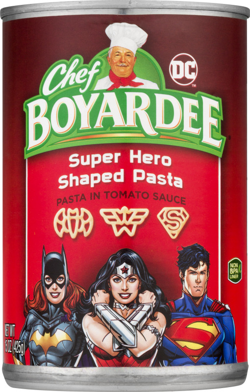 Chef Boyardee Justice League Shapes Chef Boyardee(64144044160 ...