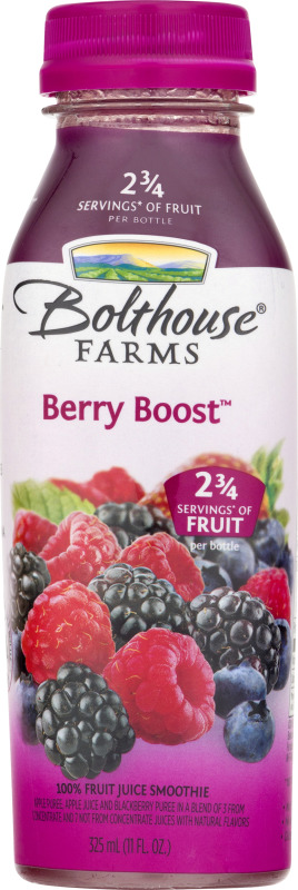 Bolthouse Farms 100% Fruit Juice Smoothie Berry Boost Bolthouse Farms ...