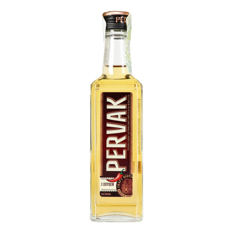 Настойка 0.1л 37.5% Перцовая с медом Pervak бут Pervak(4820229036729 ...