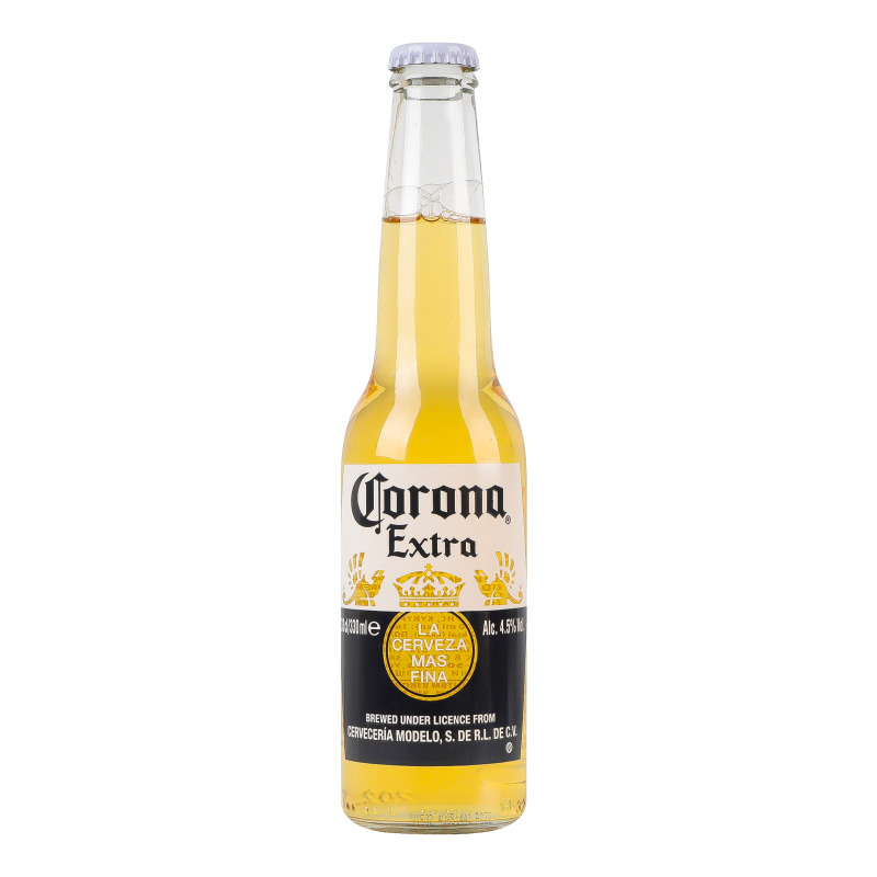 Пиво 0.33л 4.5% светлое пастеризованное Corona Extra бут Corona Extra ...
