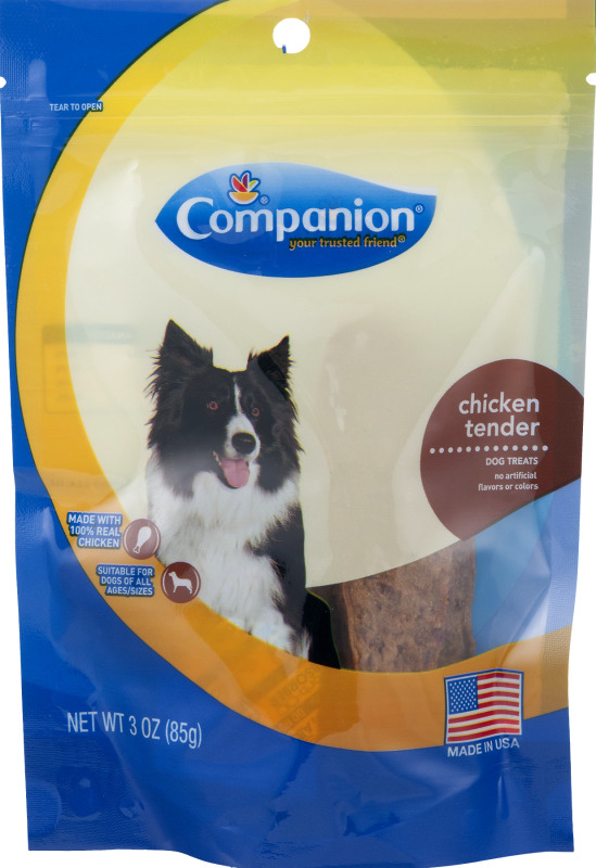 Companion Dog Treats Chicken Tender Companion(688267152832): customers ...