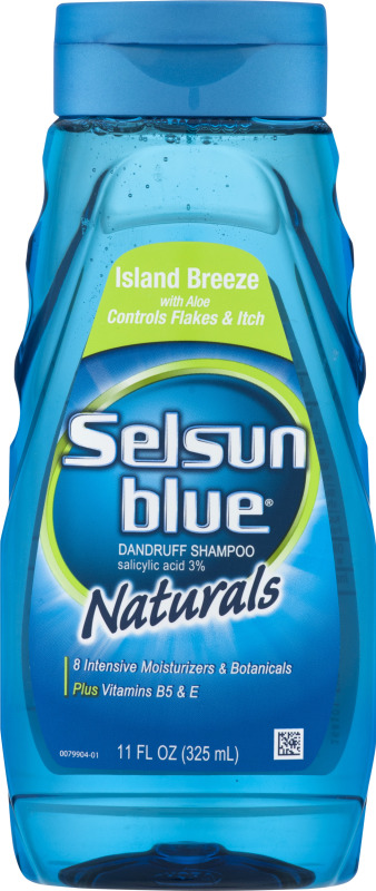 Selsun Blue Dandruff Shampoo Naturals Island Breeze Selsun Blue ...