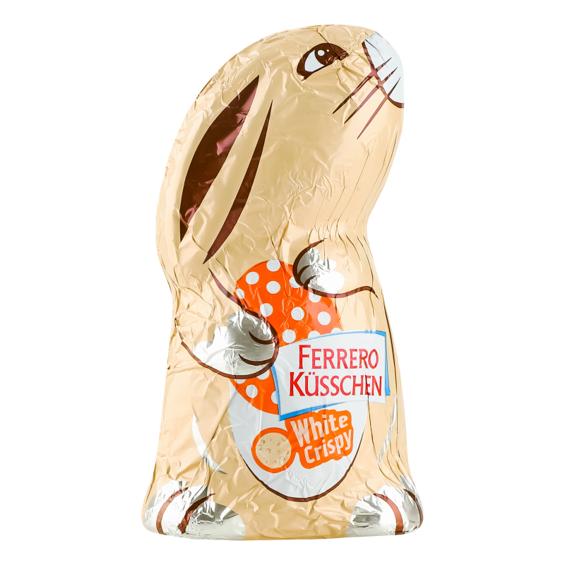 Фігурка Ferrero Kusschen Заєць з кріспами біл/шок(8000500389706 ...