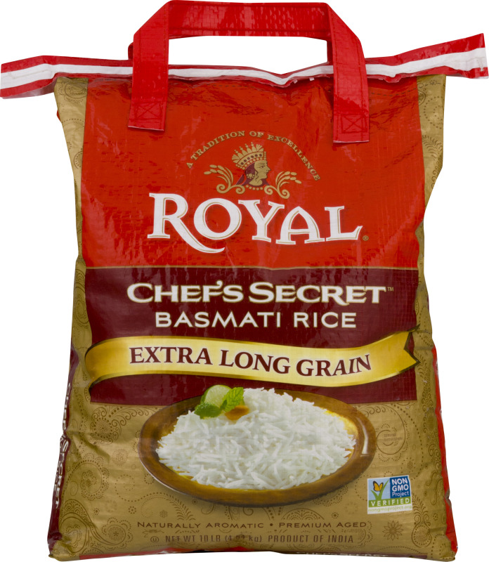 Royal Chef's Secret Basmati Rice Extra Long Grain Royal(745042000082 ...