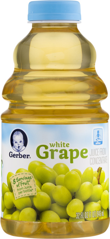 Gerber Juice From Concentrate White Grape Gerber(15000020729 ...