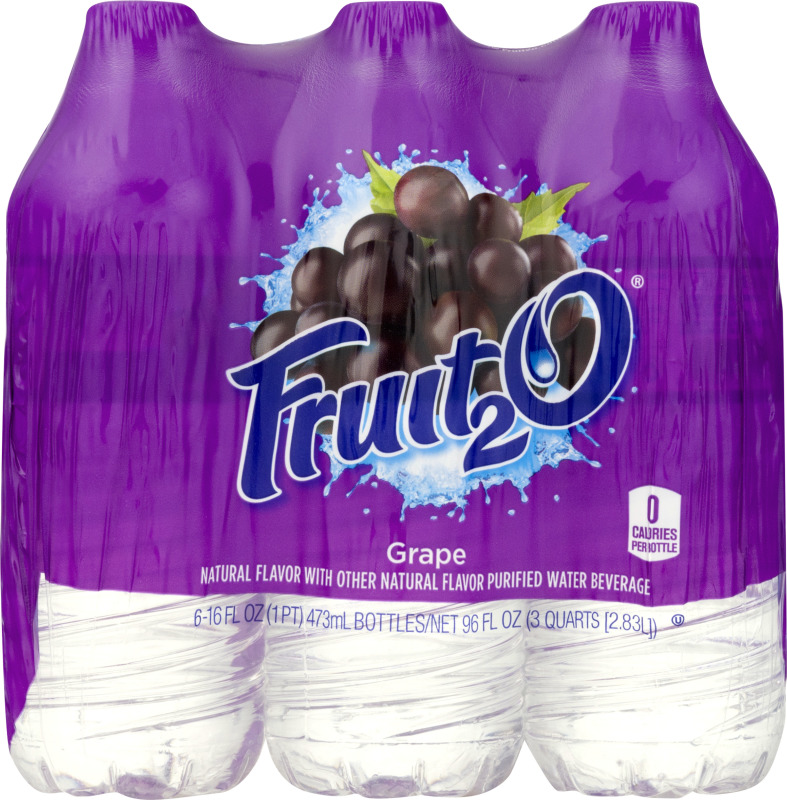 Fruit2O Natural Flavor Water Beverage Grape - 6 CT Fruit2O(19063012288 ...