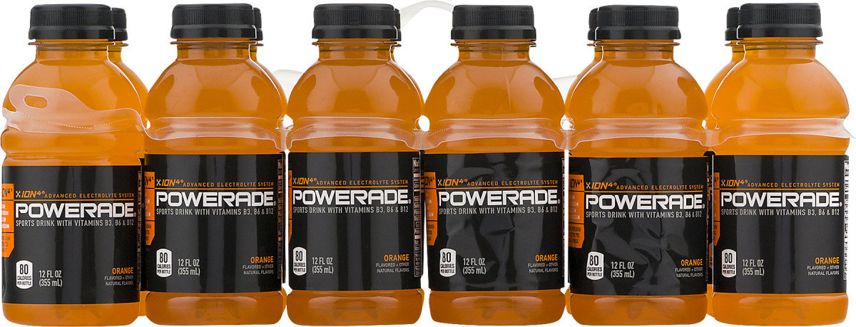 Powerade ION4 Sports Drink Orange - 12 PK(49000069174): customers ...