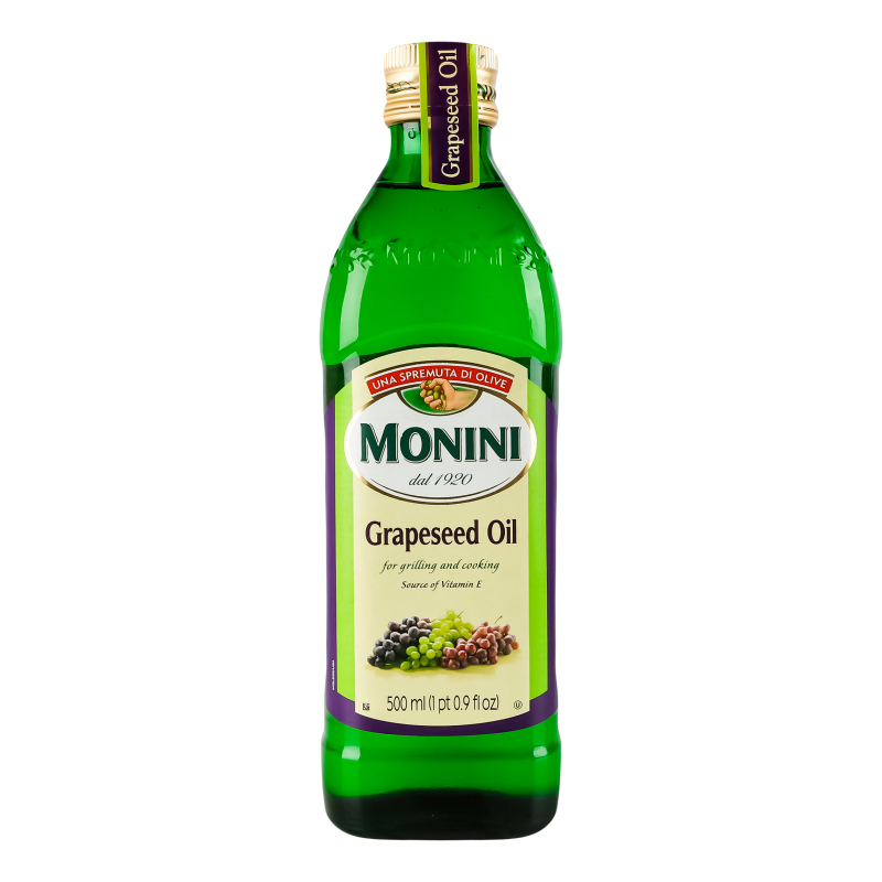 Олія виноградна Grapeseed Oil ск/б Monini 0,5л Monini 80110910: купить ...