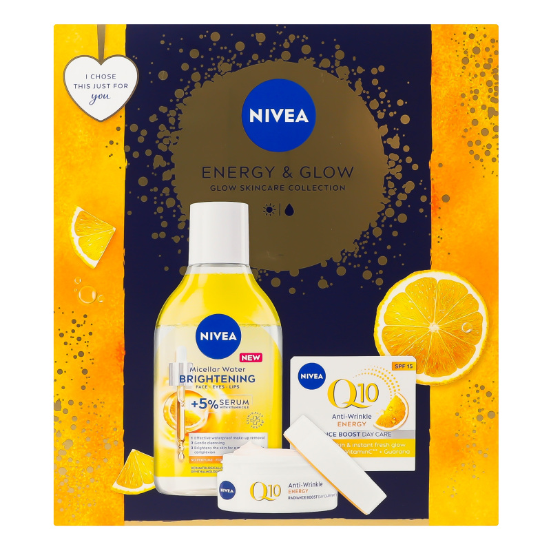 Набор косметический Крем дневной пр/морщин Radiance boost Q10 Energy ...