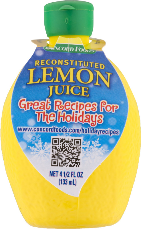 Concord Foods Reconstituted Lemon Juice Concord Foods(41409000055 ...