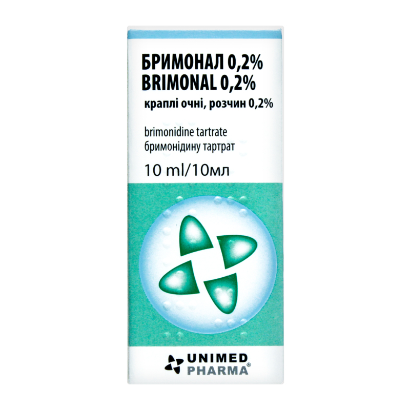 Брімонал очні краплі 0,2% 10мл(8588000227280): купить в интернет ...