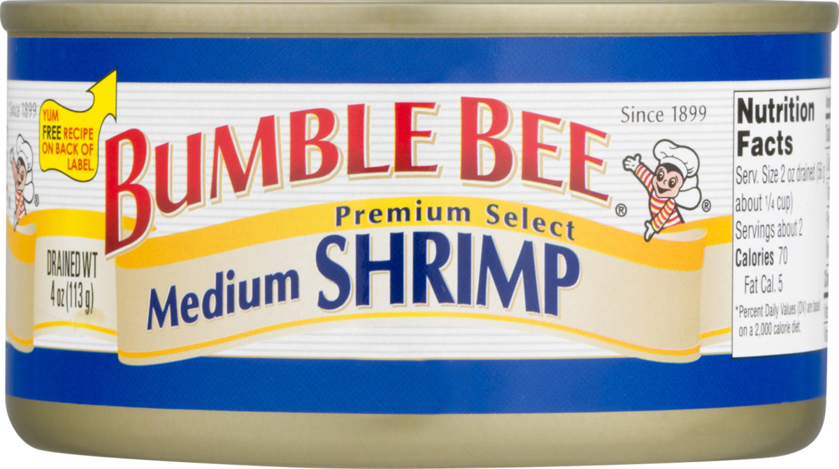 Bumble Bee Premium Select Medium Shrimp Bumble Bee(86600700137 ...