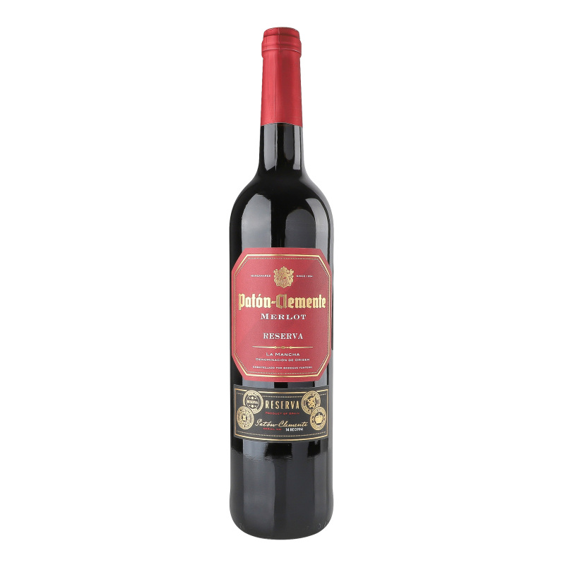 Вино 0.75л 13% червоне сухе Merlot Reserva Paton-Clemente пл Paton ...