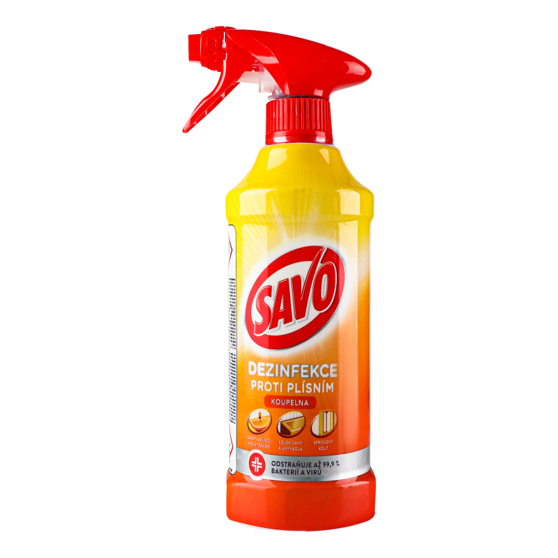 ЗАСІБ ПО ДОГЛЯДУ ЗА ВАННОЮ СПРЕЙ SAVO ПРОТИ ПЛІСНЯВИ 500МЛ ...