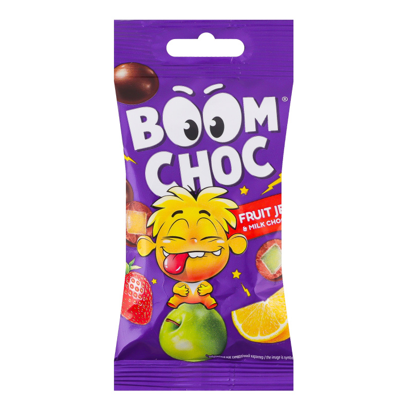 Драже Мармелад в шоколаде Boom Choc м/у 45г Boom Choc(4820005197231 ...