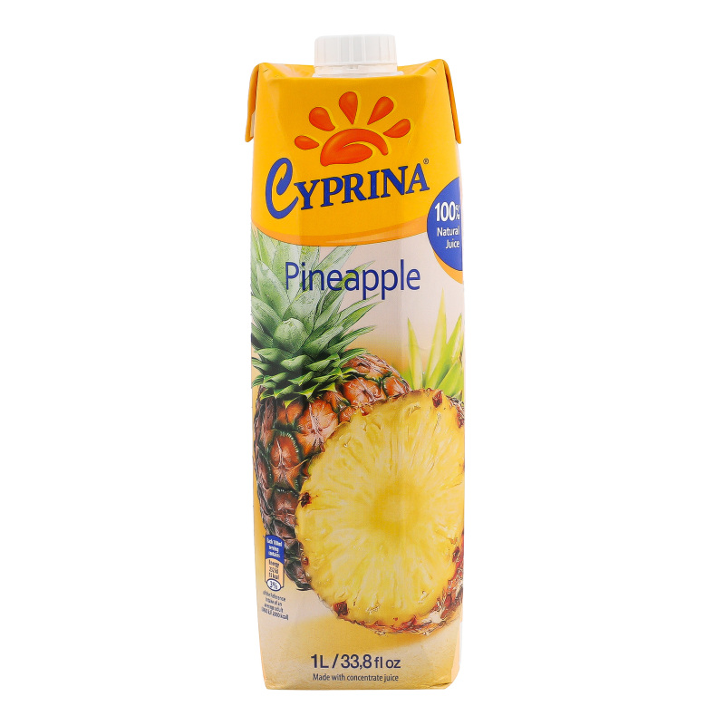 Сок ананасовый Cyprina т/п 1л Cyprina(15290074002334): купить в ...