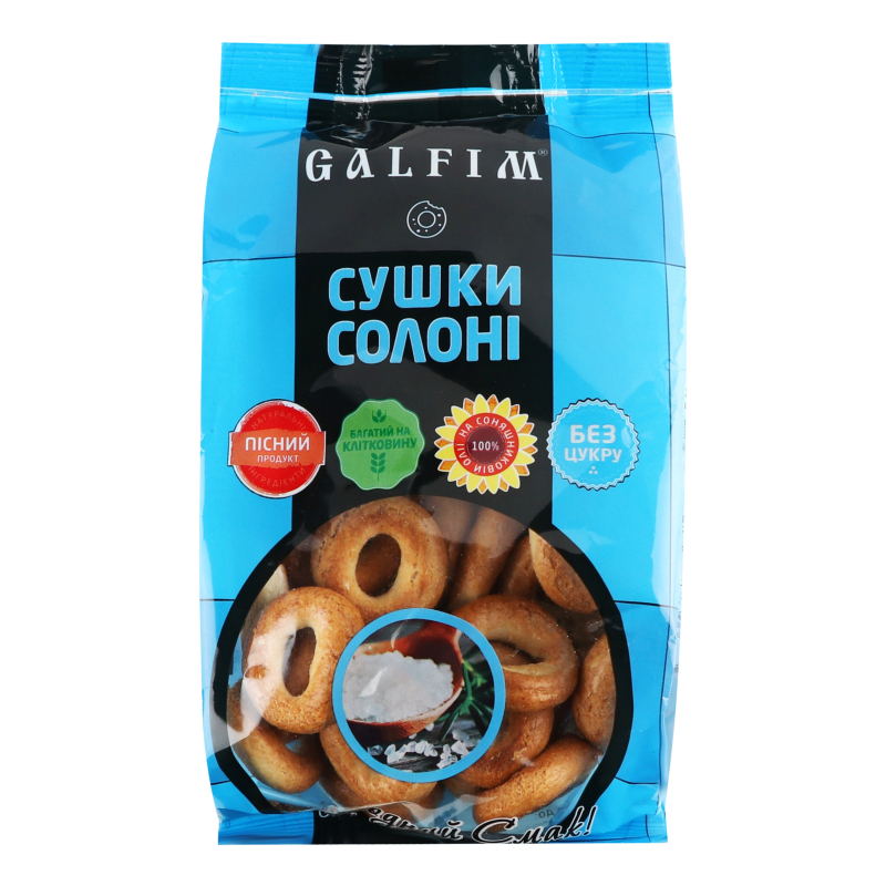 Сушки соленые Galfim м/у 200г Galfim(4840760000942): купить в интернет ...