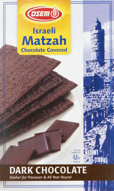 Osem Israeli Matzah Dark Chocolate Covered Osem(76937990332): customers ...