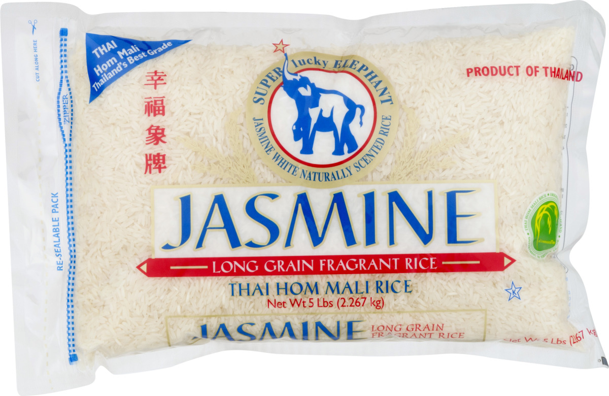 Super Lucky Elephant Long Grain Fragrant Rice Jasmine Super Lucky ...