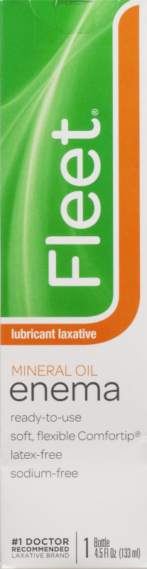 Fleet Lubricant Laxative Mineral Oil Enema Bottle Fleet(301320301403 ...