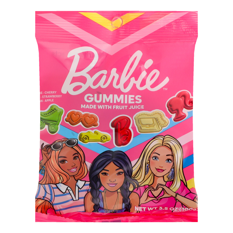 Конфеты жевательные Gummies Barbie м/у 100г Barbie(10654954250683 ...