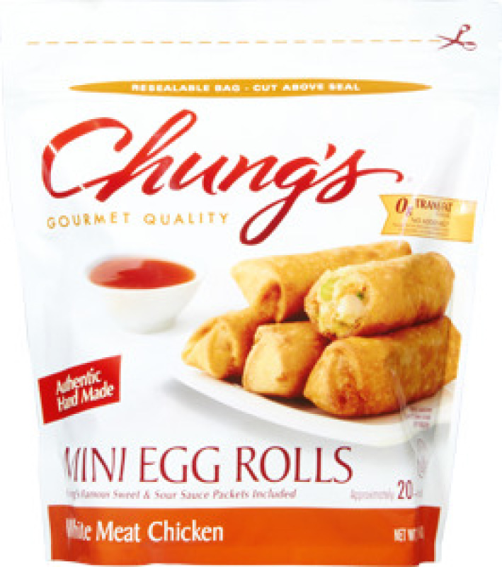 Chung's White Meat Chicken Mini Egg Rolls Chung's(11251014111 ...