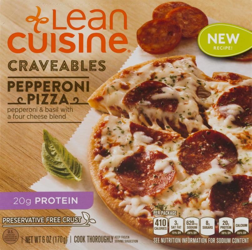 Lean Cuisine Craveables Pepperoni Pizza Lean Cuisine(13800047175 ...