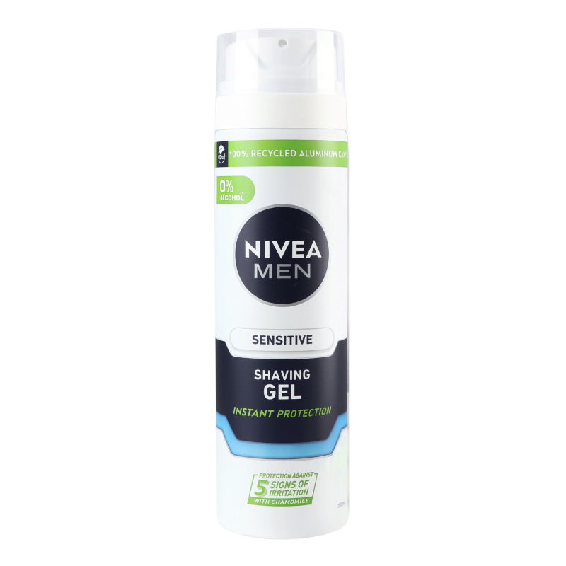 Гель для бритья Instant Protection Sensitive Nivea Men 200мл Nivea Men ...