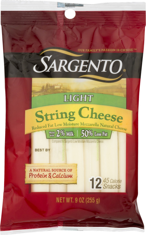 Sargento Light String Cheese - 12 CT Sargento(46100007174): customers ...